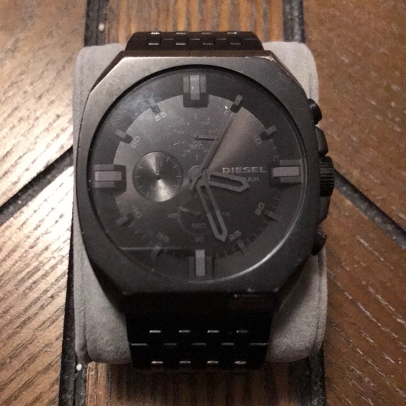 Diesel | Accessories | Diesel Watch Black Metal | Poshmark